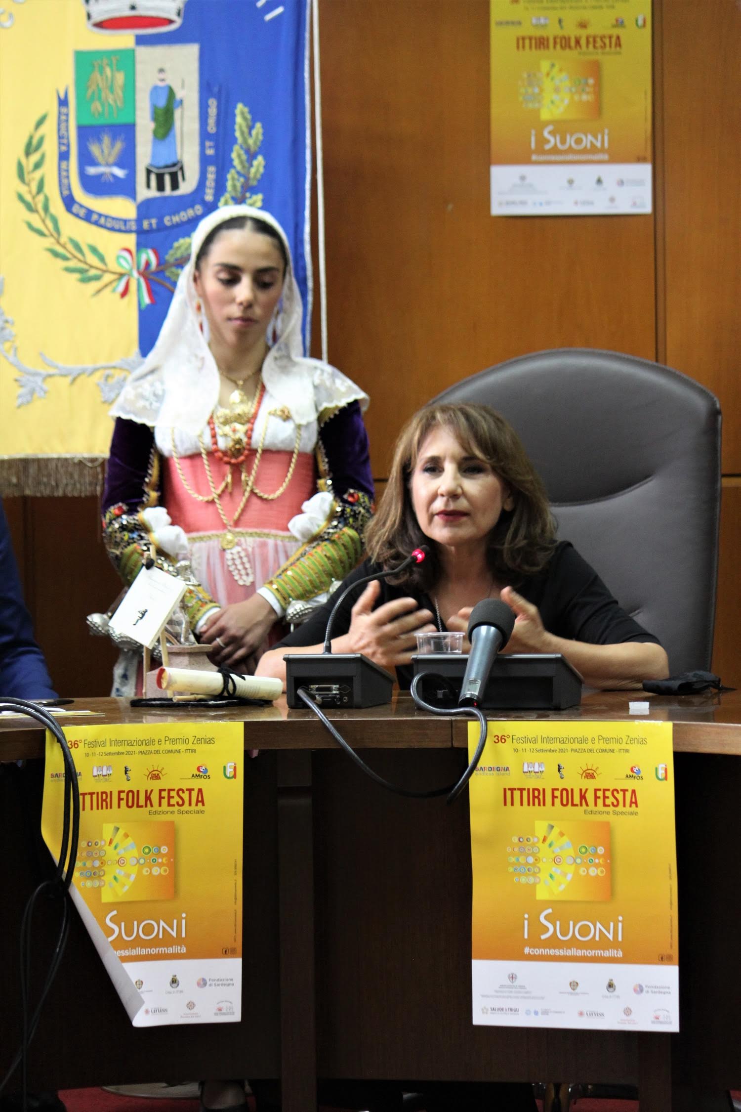 Ittiri: a Elena Ledda il premio Zenìas del 36° Festival Internazionale ...