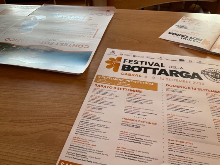 Dall'8 al 10 settembre, a Cabras, il Festival della Bottarga speciale ...